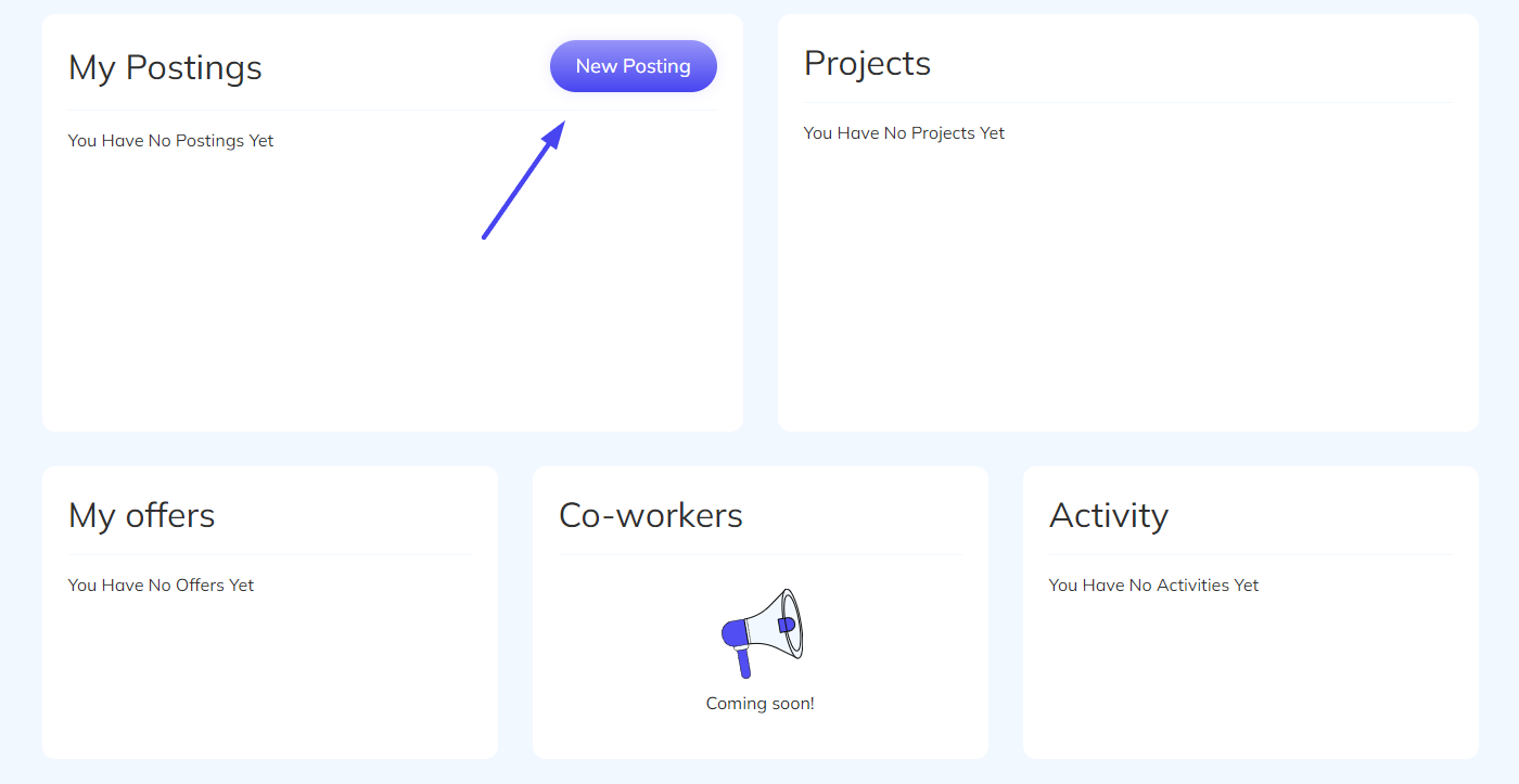 Dashboard | Freelance services Ithire
